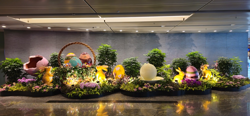 Eggs-traordinary sustainability - CAG upcycles Easter décor
